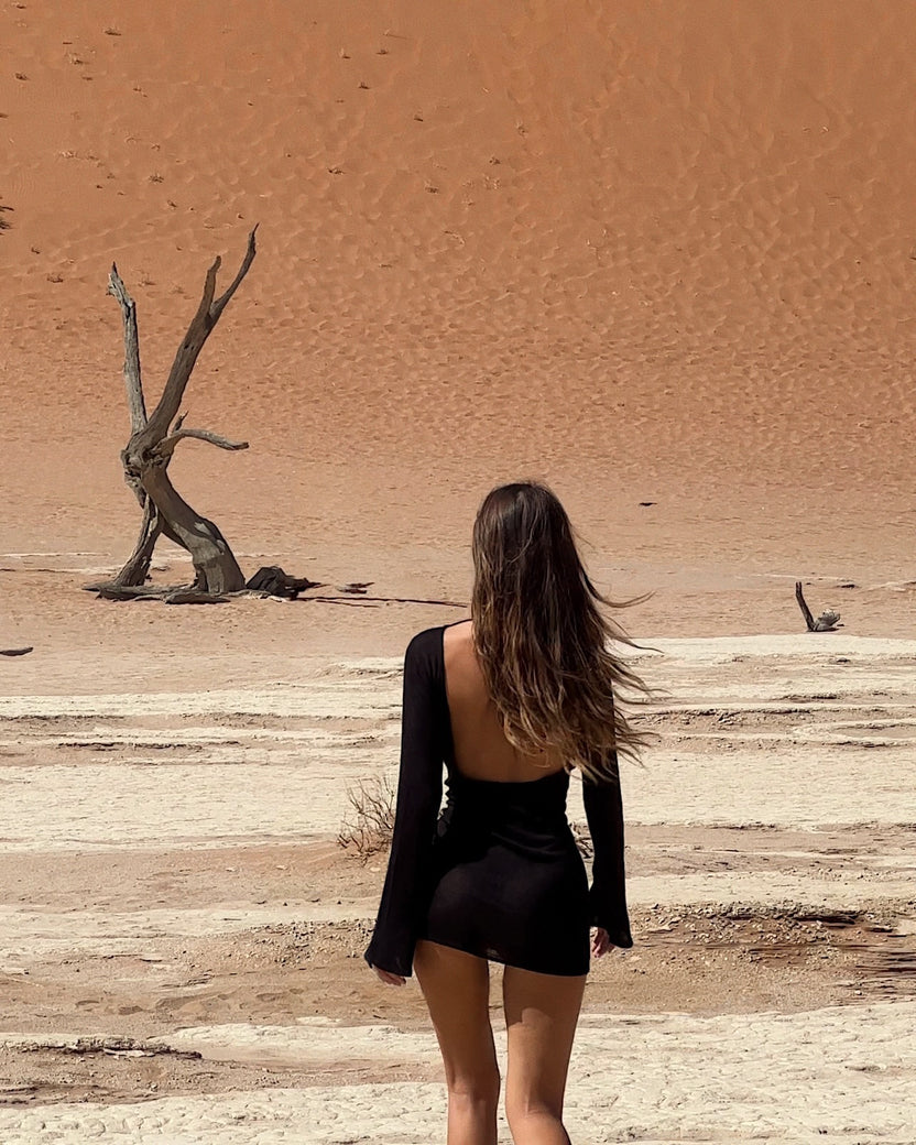 Elysia Dress Black – Flook The Label